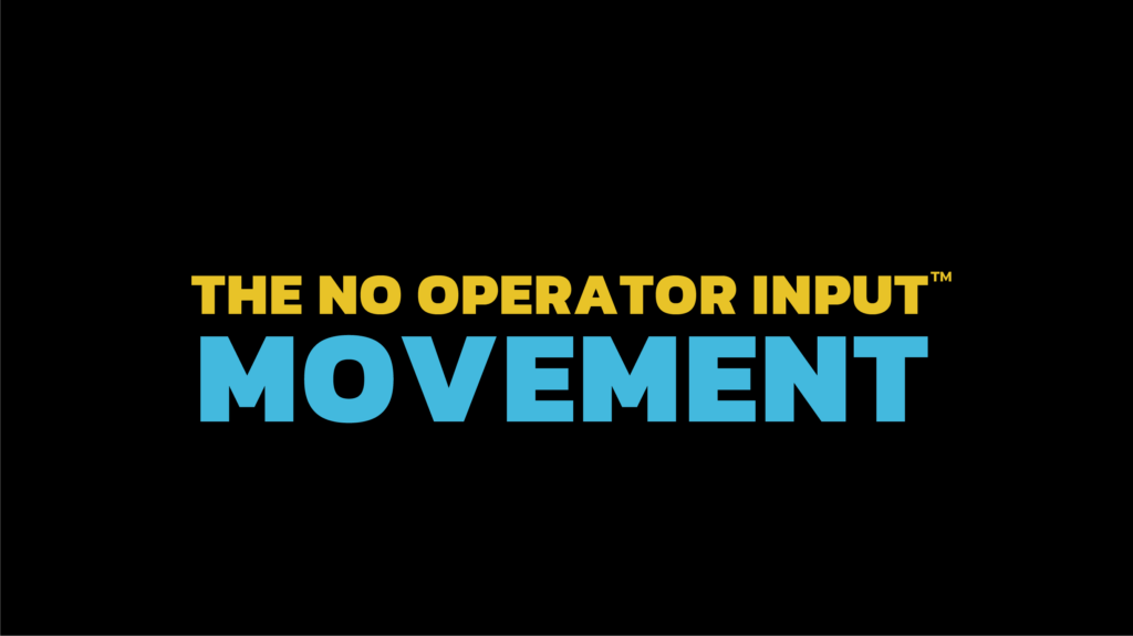 The No Operator Input™ Movement - Datanomix